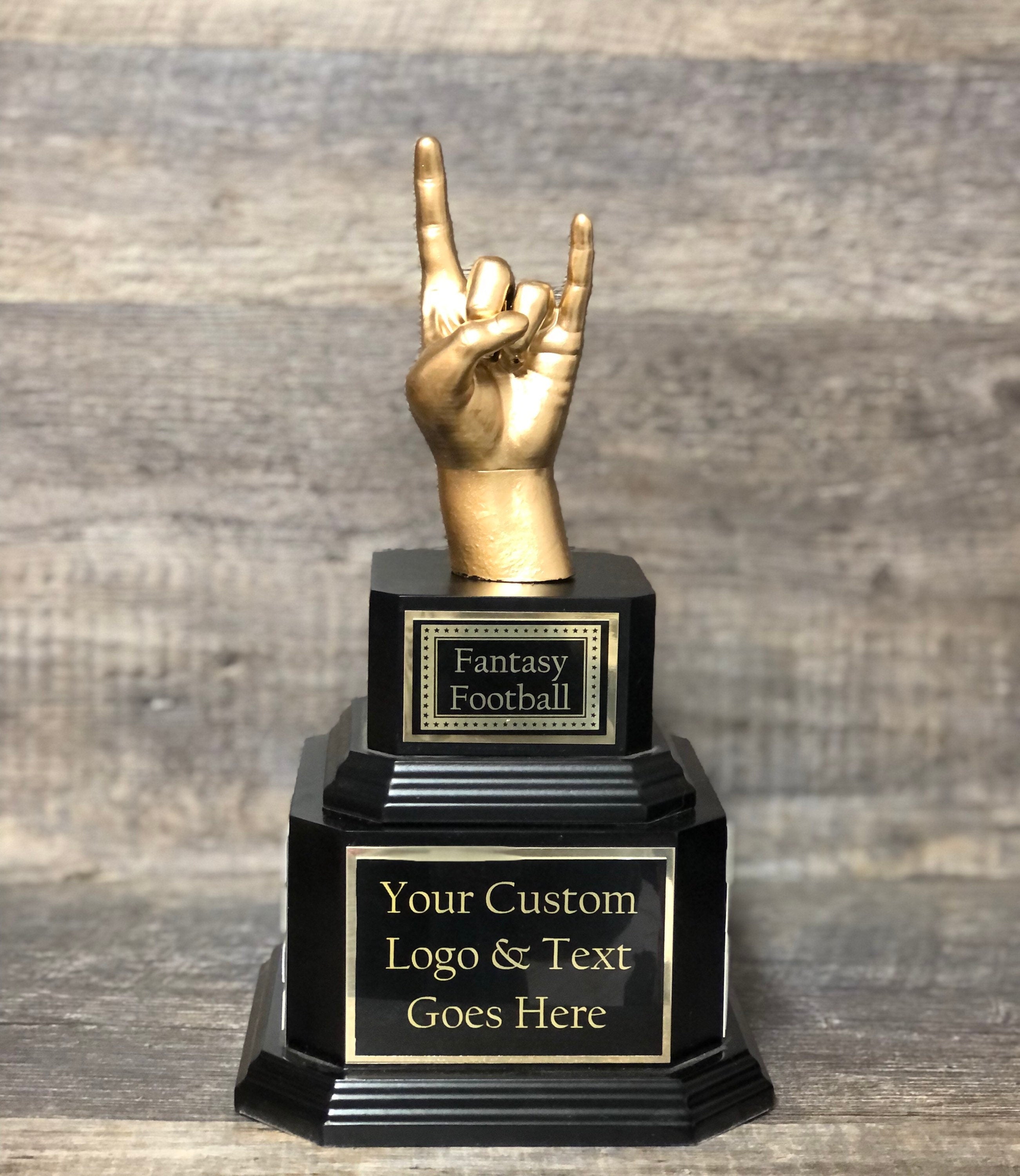 You Rock Trophy Employee Recognition Perpetual Trophy Employee Of The ...