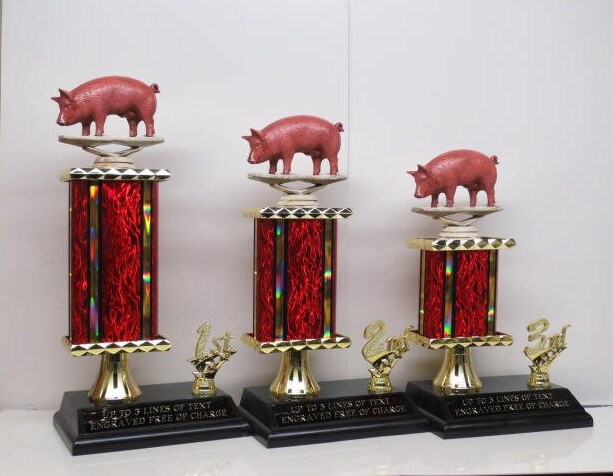 BBQ Trophies Pig Trophies Best BBQ Trophy BBQ Cook Off Trophies Best R ...