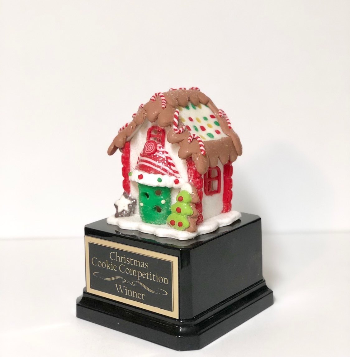 Gingerbread House Cookie Decorating Bake Off Trophy Ugly Sweater Troph ...
