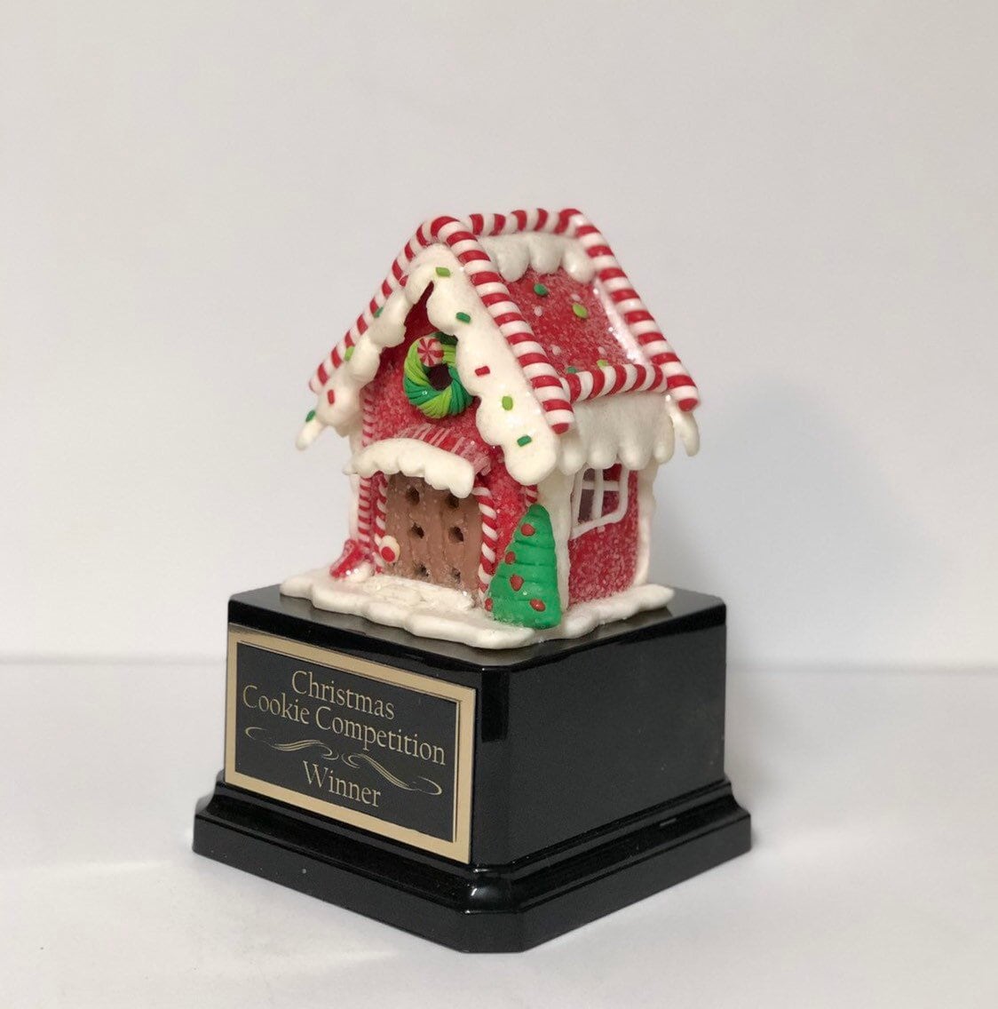 Gingerbread House Cookie Decorating Bake Off Trophy Ugly Sweater Troph ...