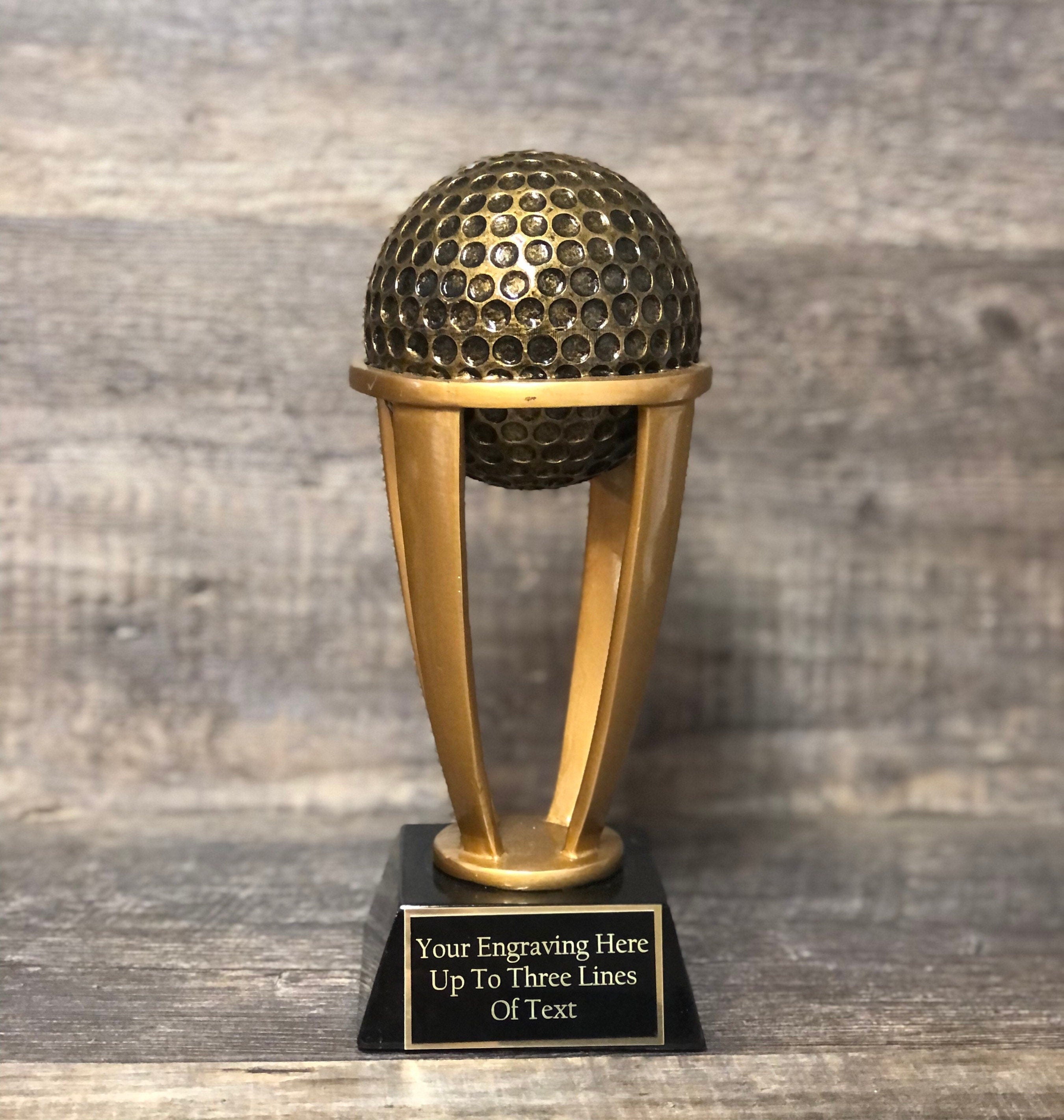 10.75" Classic Golf Trophy Tournament Trophy Golf Charity Event Trophy ...