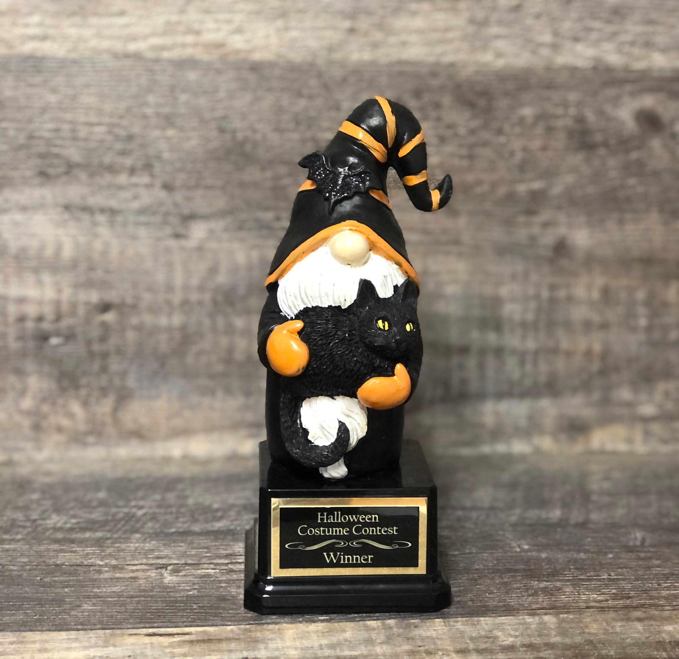 Halloween Trophy Gnome Doll Costume Contest Winner Trunk or Treat Trop ...